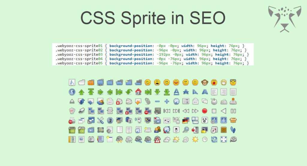 کاربرد CSS image Sprite در سئو - وب یوز